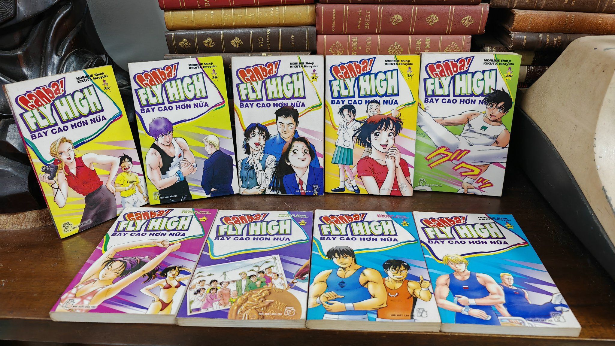 TRUYỆN TRANH Trọn bộ 39 tập Ganba! Fly High! – Bay Cao Hơn Nữa – MORIS ...