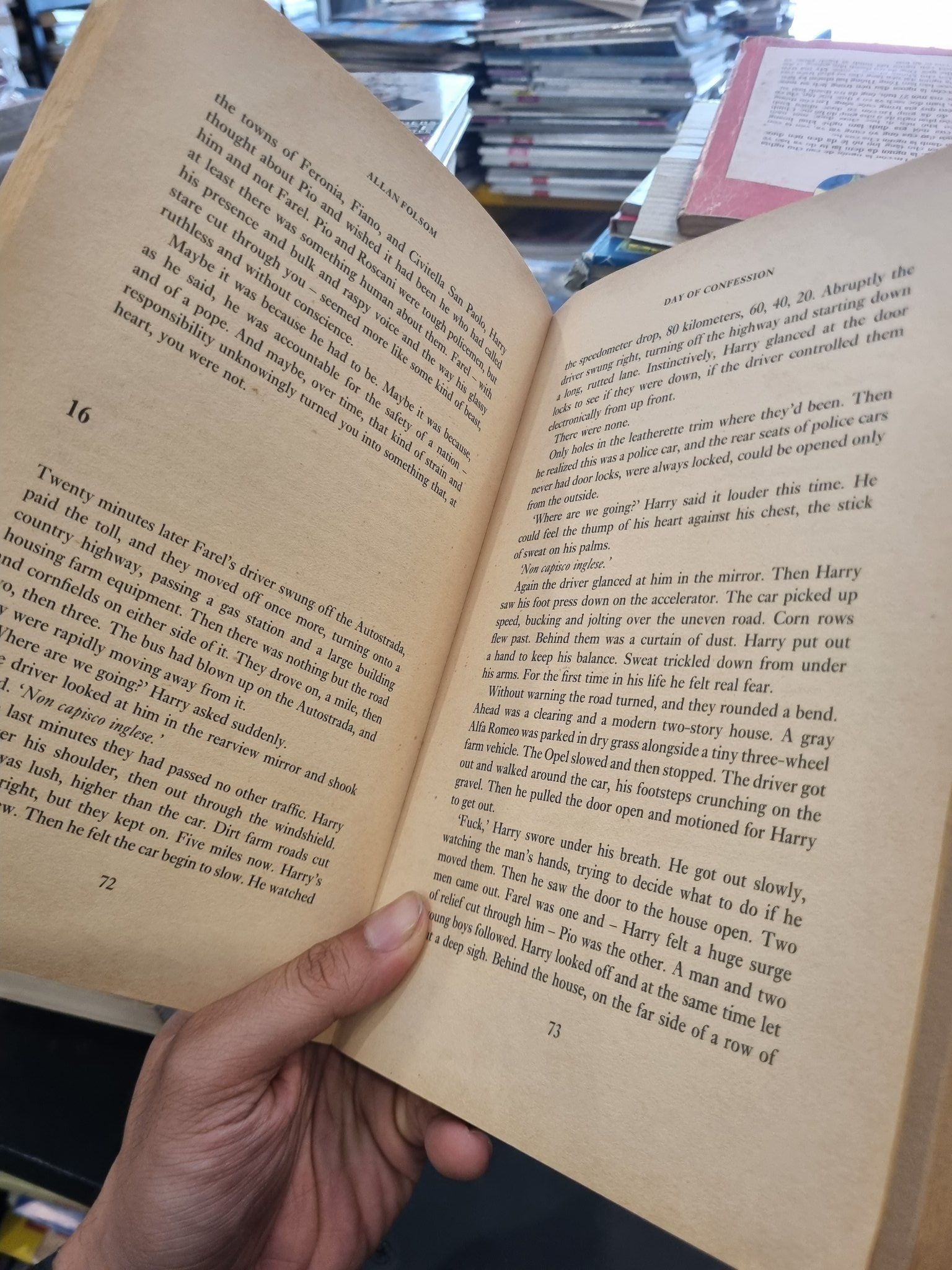 DAY OF CONFESSION - Allan Folsom – Momo Bookstore