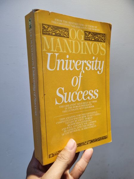 UNIVERSITY OF SUCCESS - Og Mandino – Momo Bookstore
