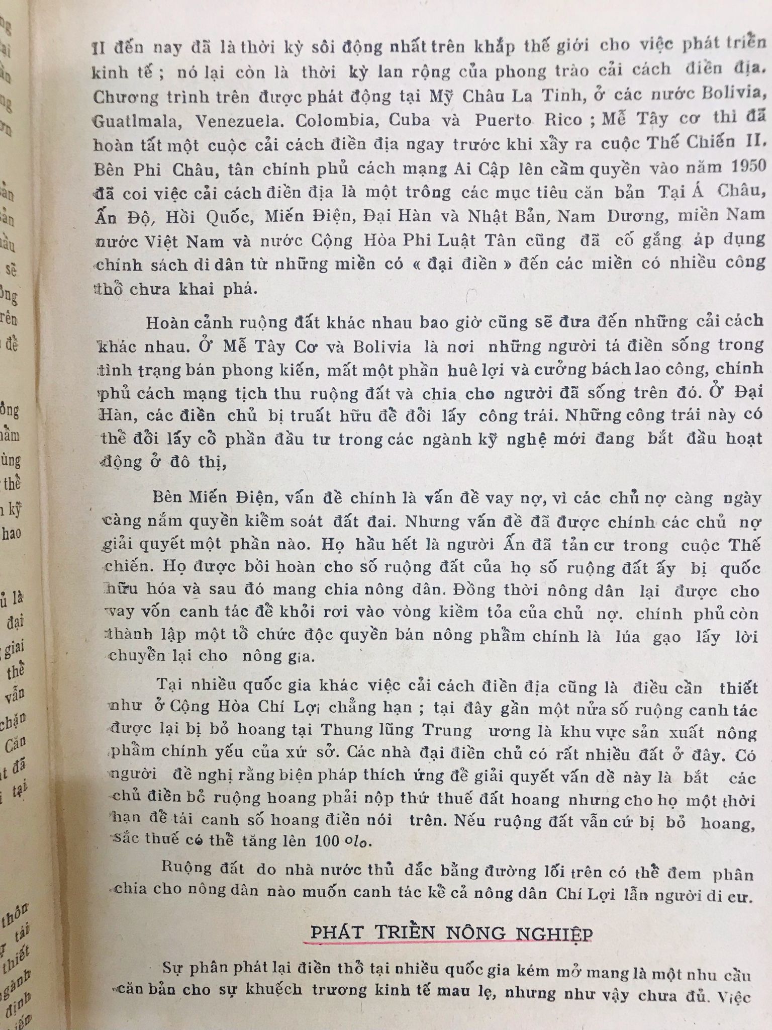 Để mở mang một quốc gia - Robert J. Alexander ( bản đóng bìa còn bìa g ...