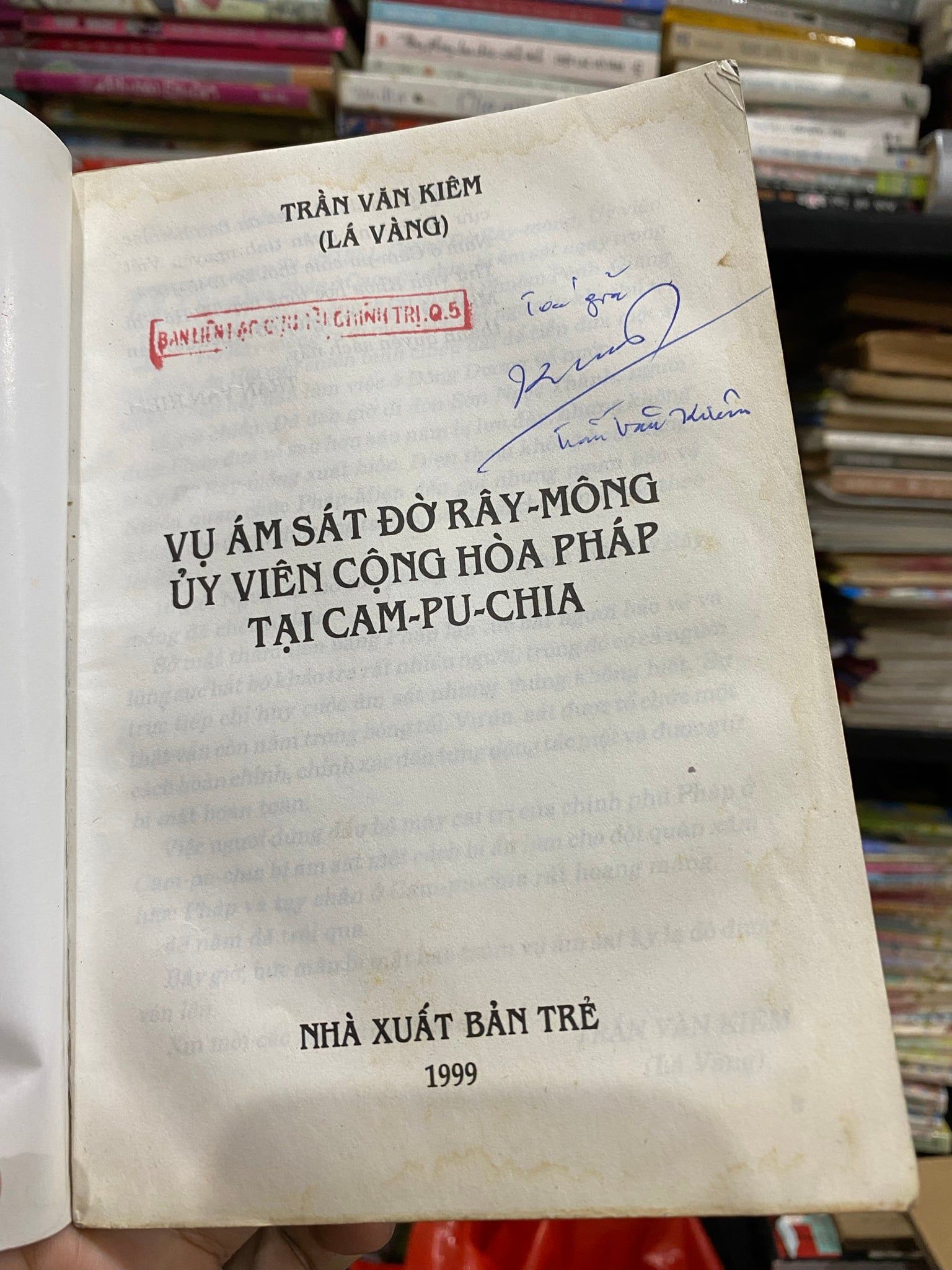 Ám sát Đờ Rây - Mông - Trần Văn Kiêm – Momo Bookstore