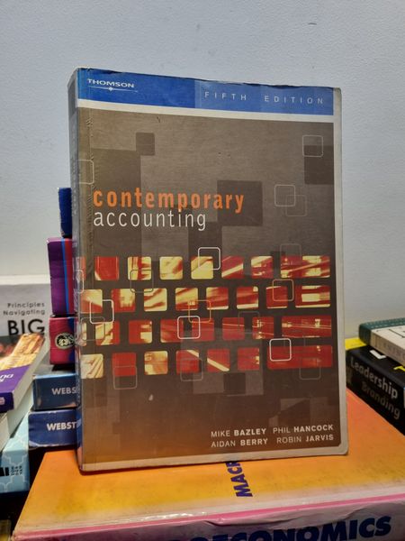 CONTEMPORARY ACCOUNTING - Mike Bazley, Phil Hancock, Aidan Berry, Robi ...