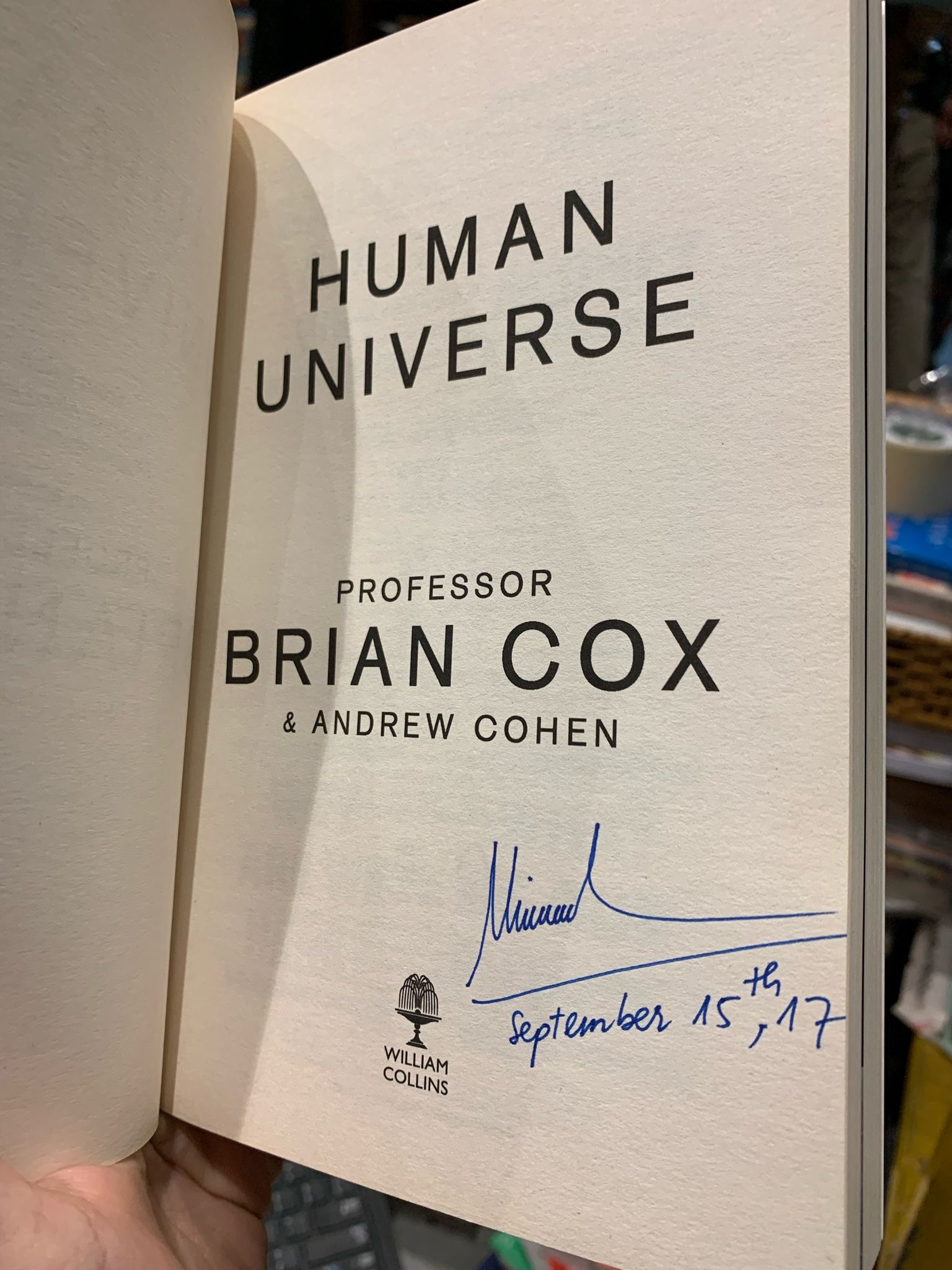 HUMAN UNIVERSE - Professor Brian Cox and Andrew Cohen – Momo Bookstore