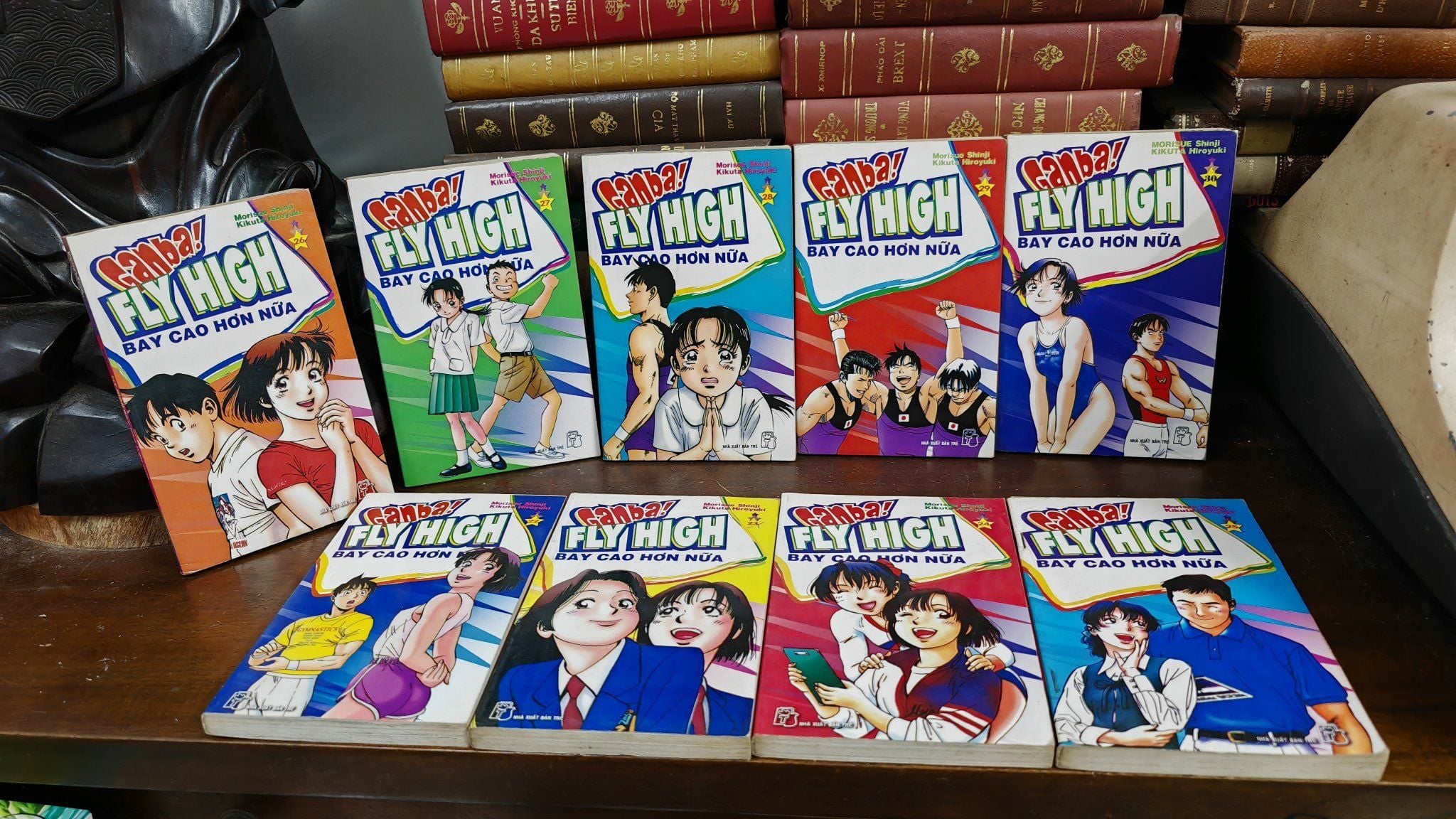 TRUYỆN TRANH Trọn bộ 39 tập Ganba! Fly High! – Bay Cao Hơn Nữa – MORIS ...