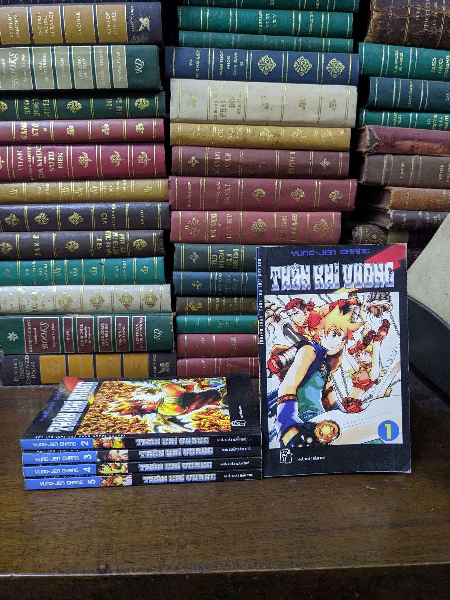 TRUYỆN TRANH Thần Khí Vương - Yung Jen Chang – Momo Bookstore