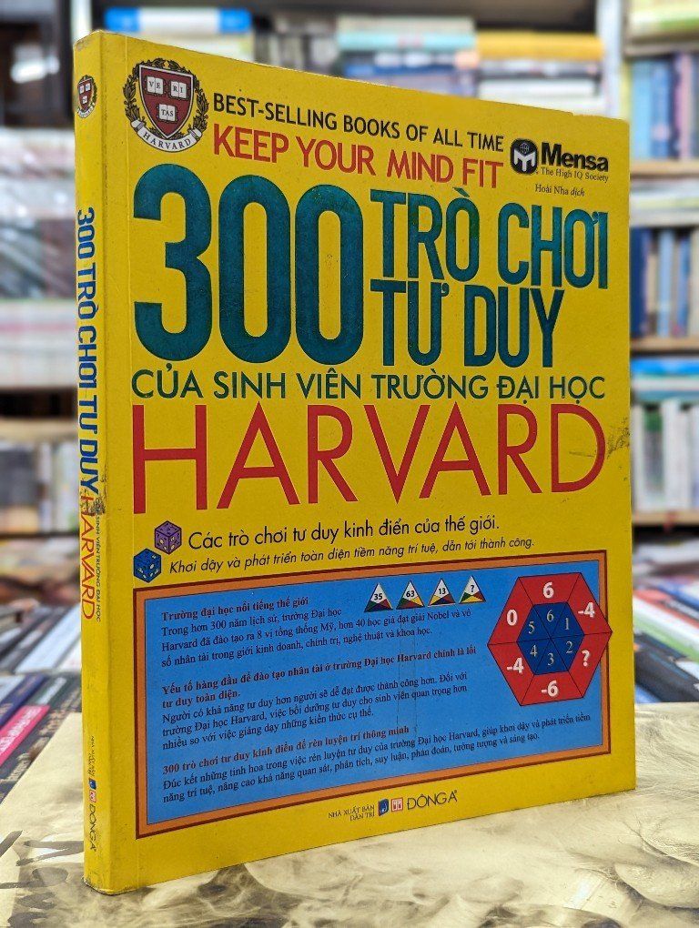 300 trò chơi tư duy của sinh viên trường Harvard – Momo Bookstore