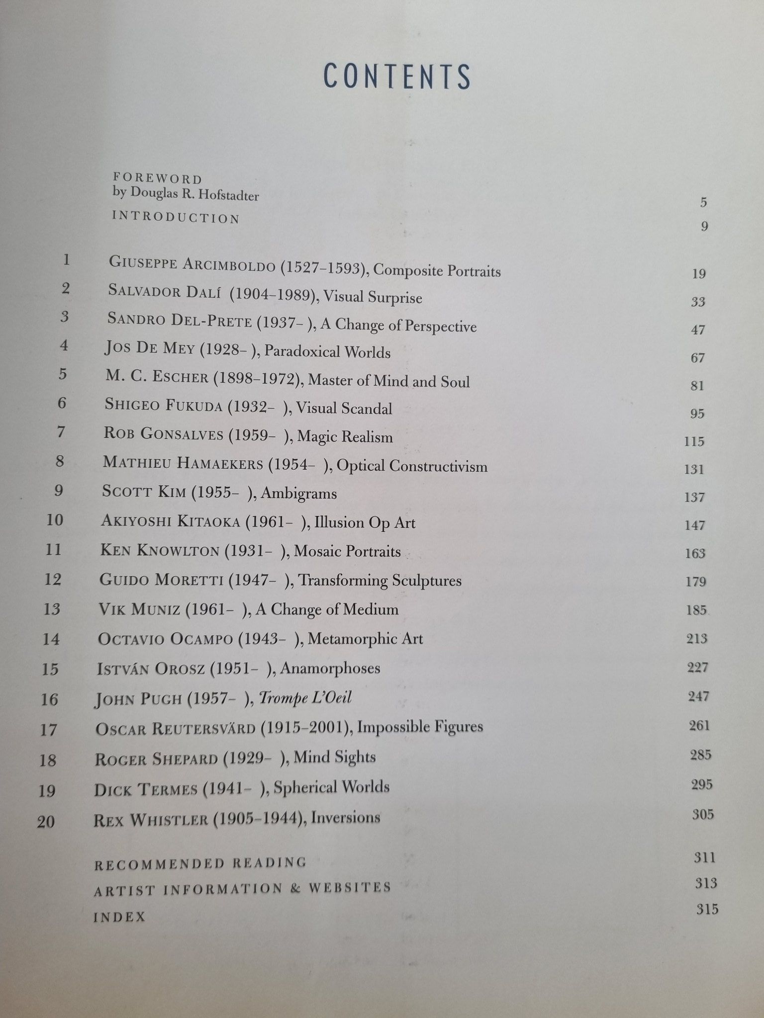 MASTERS OF DECEPTION : ESCHER, DALÍ & THE ARTIST OF OPTICAL ILLUSION ...