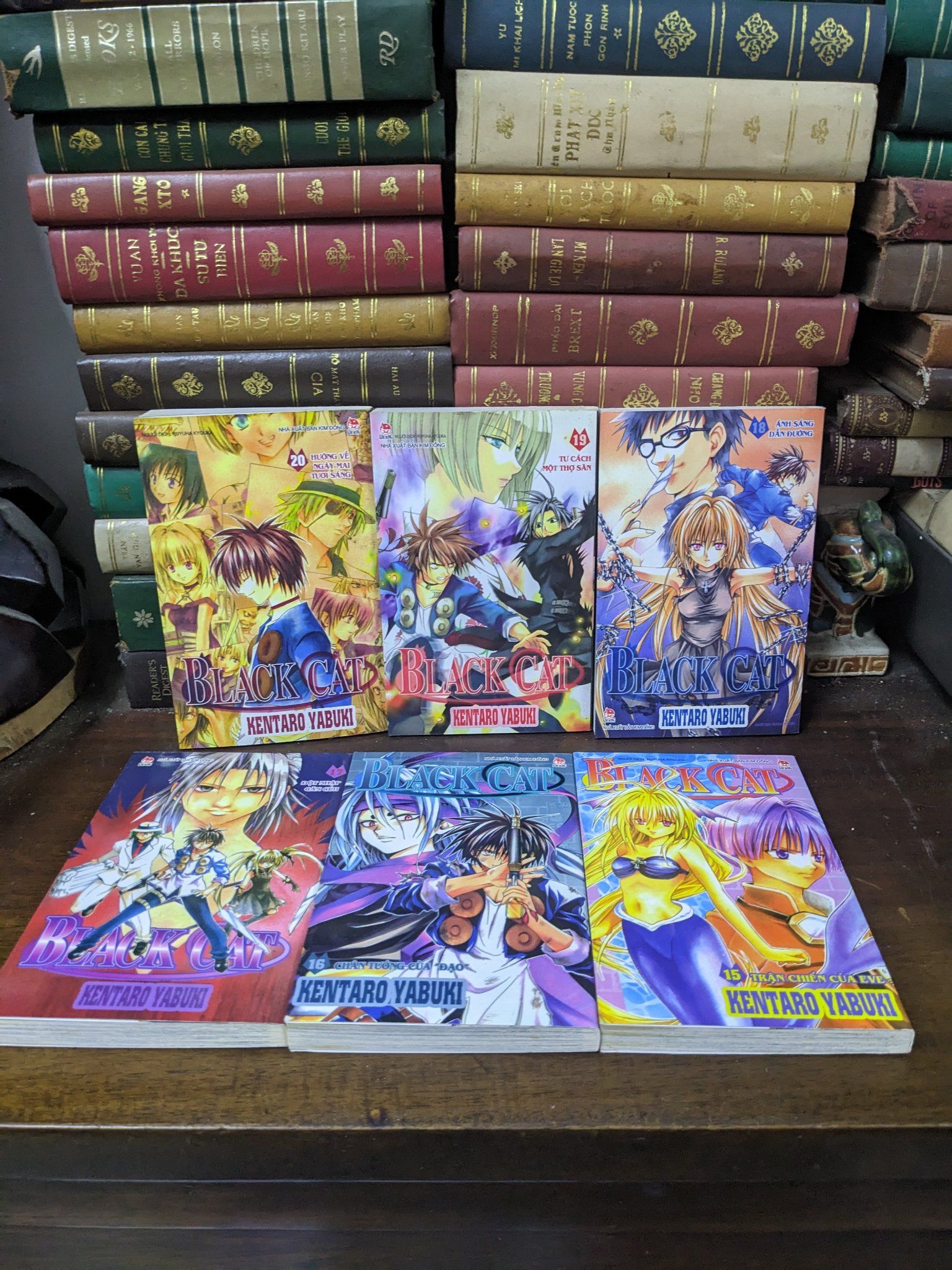 Truyện tranh Black Cat - Kentaro Yabuki – Momo Bookstore