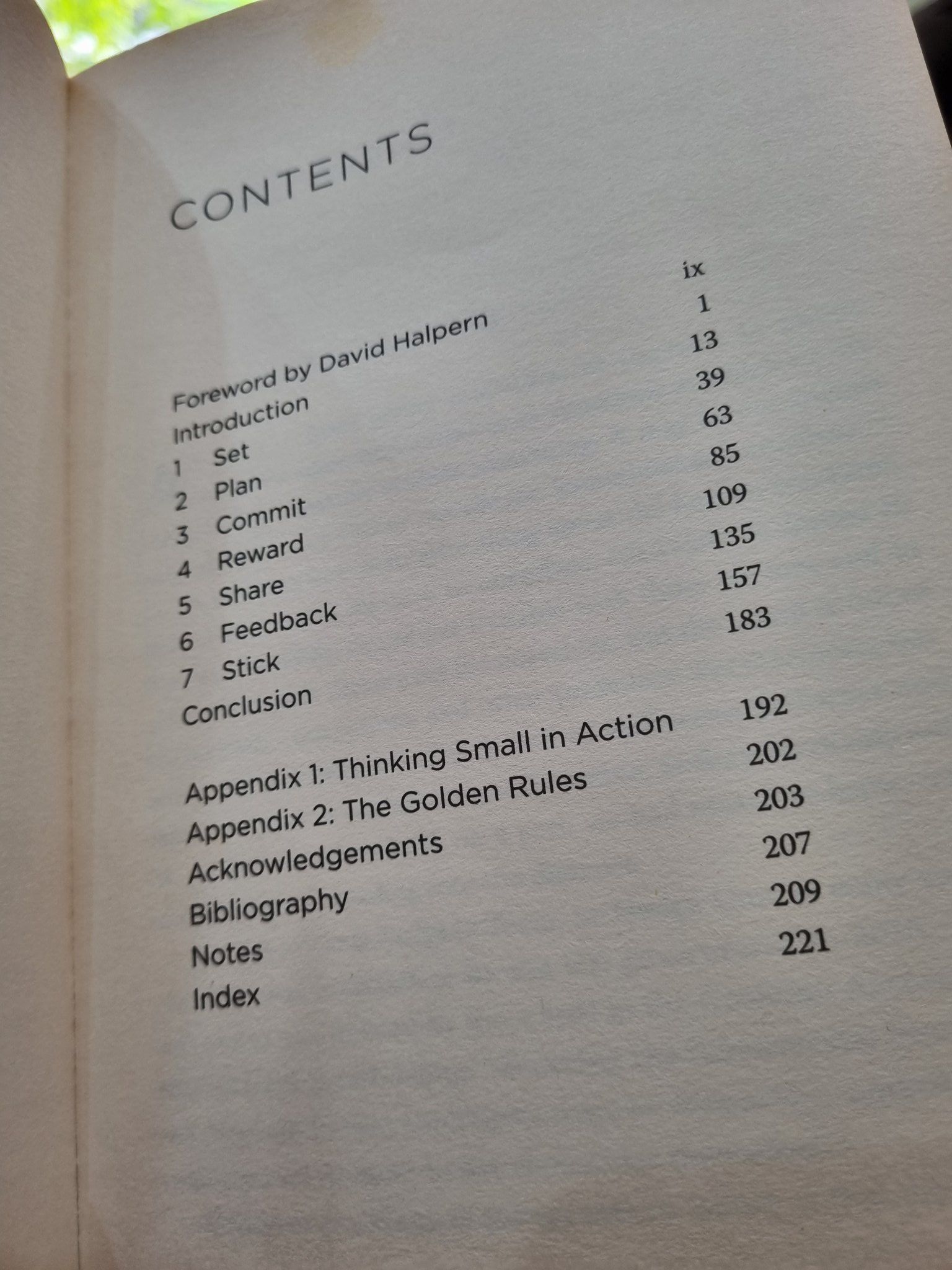THINK SMALL : THE SUPRISINGLY SIMPLE WAYS TO REACH BIG GOALS (OWAIN S – Momo Bookstore