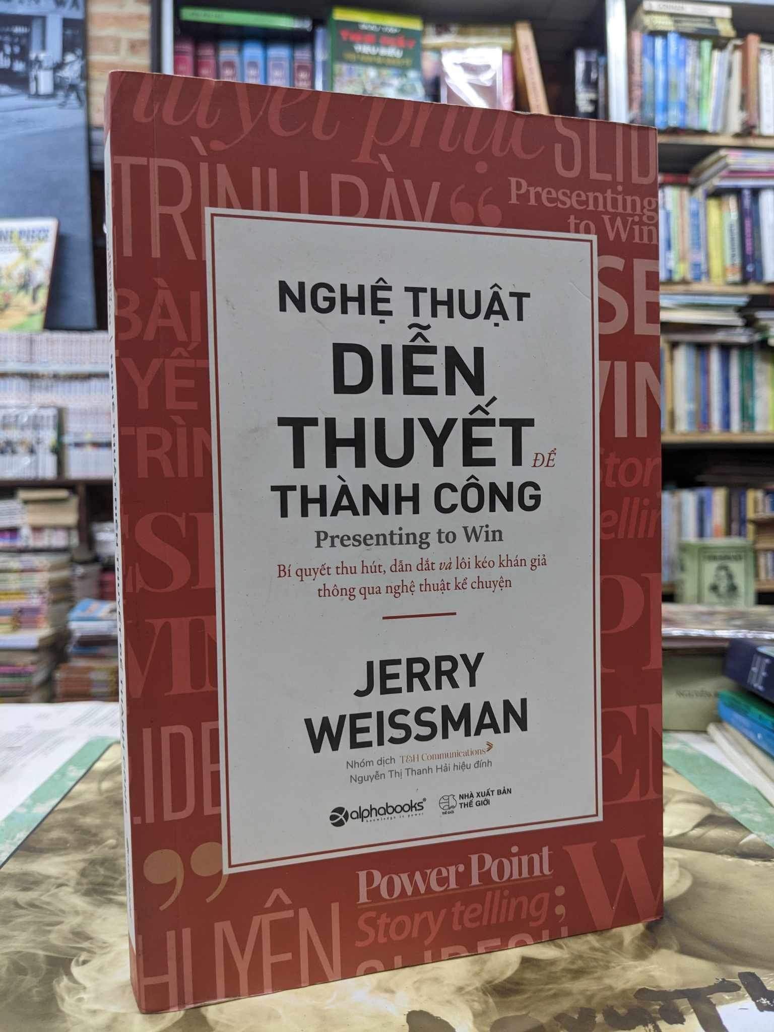 Nghệ thuật diễn thuyết để thành công - Jerry Weissman – Momo Bookstore