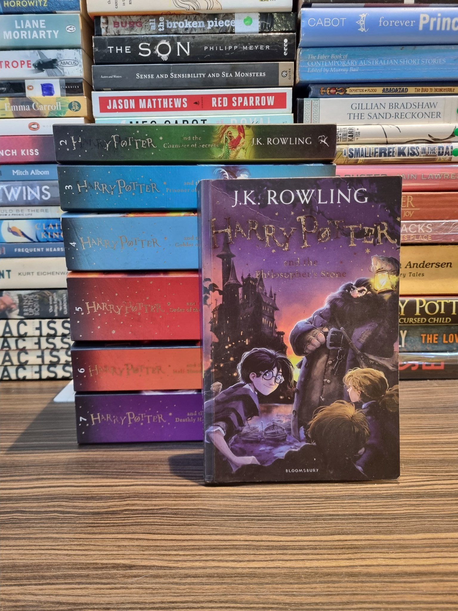 HARRY POTTER : Full Set 7 Books - J.K. Rowling (Bloombury Publishing ...