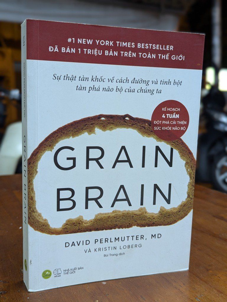 GRAIN BRAIN - DAVID PERLMUTTER ( BÙI TRANG DỊCH ) – Momo Bookstore