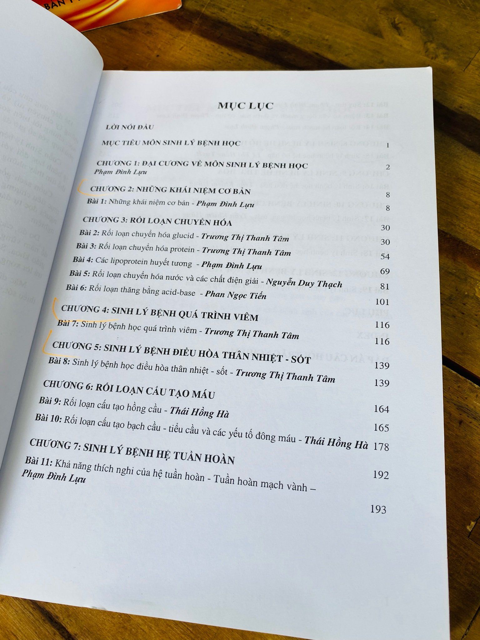 Sinh lý bệnh học + Thực tập sinh lý học; sinh lý bệnh học; miễn dịch h ...