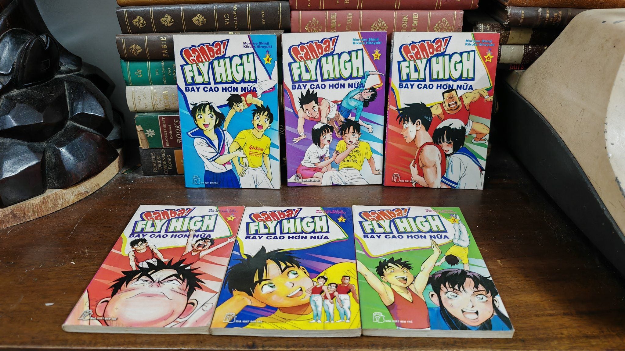 TRUYỆN TRANH Trọn bộ 39 tập Ganba! Fly High! – Bay Cao Hơn Nữa – MORIS ...
