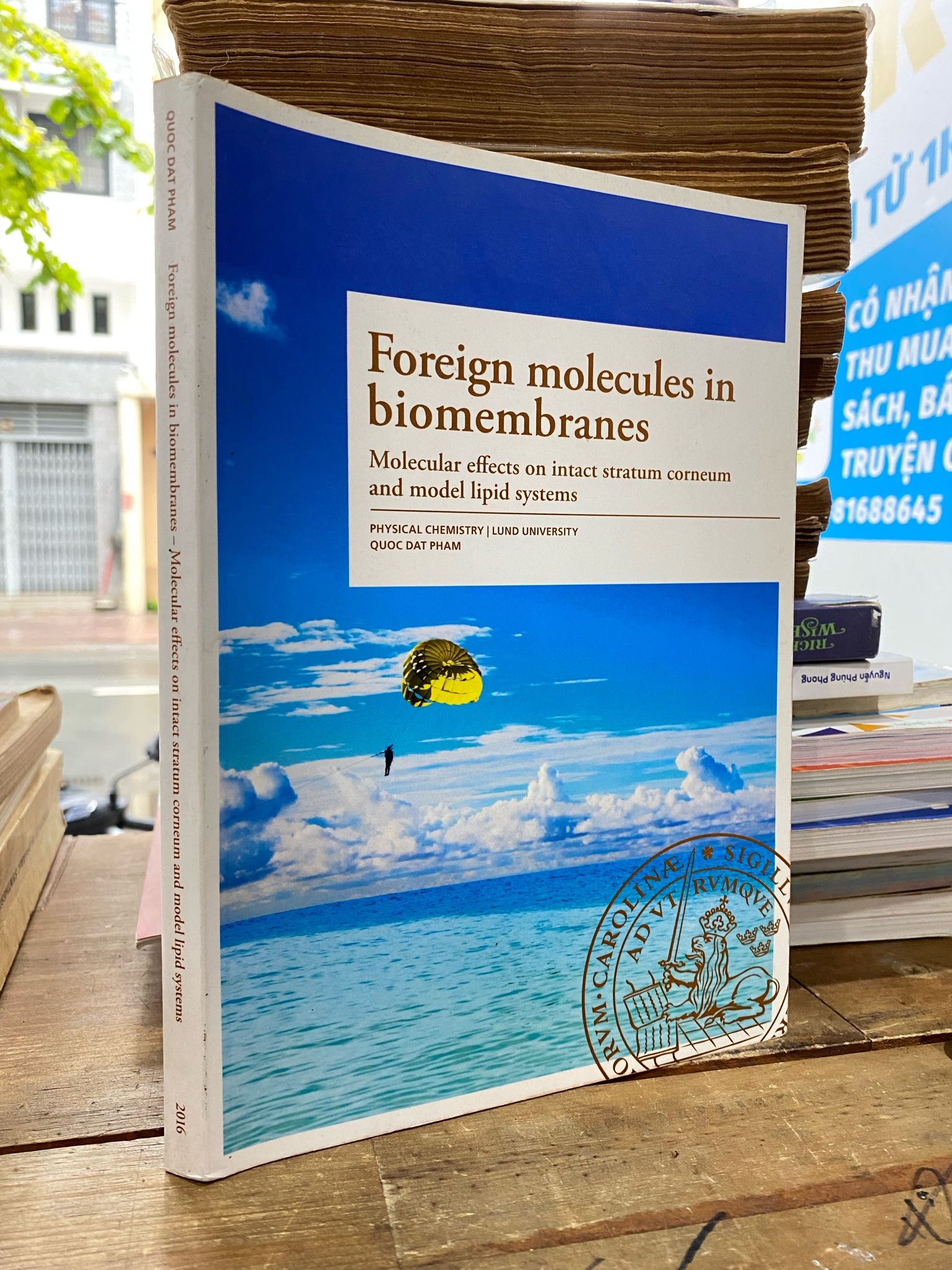 FOREIGN MOLECULES IN BIOMEMBRANCES - QUOC DAT PHAM, LUND UNIVERSITY ...