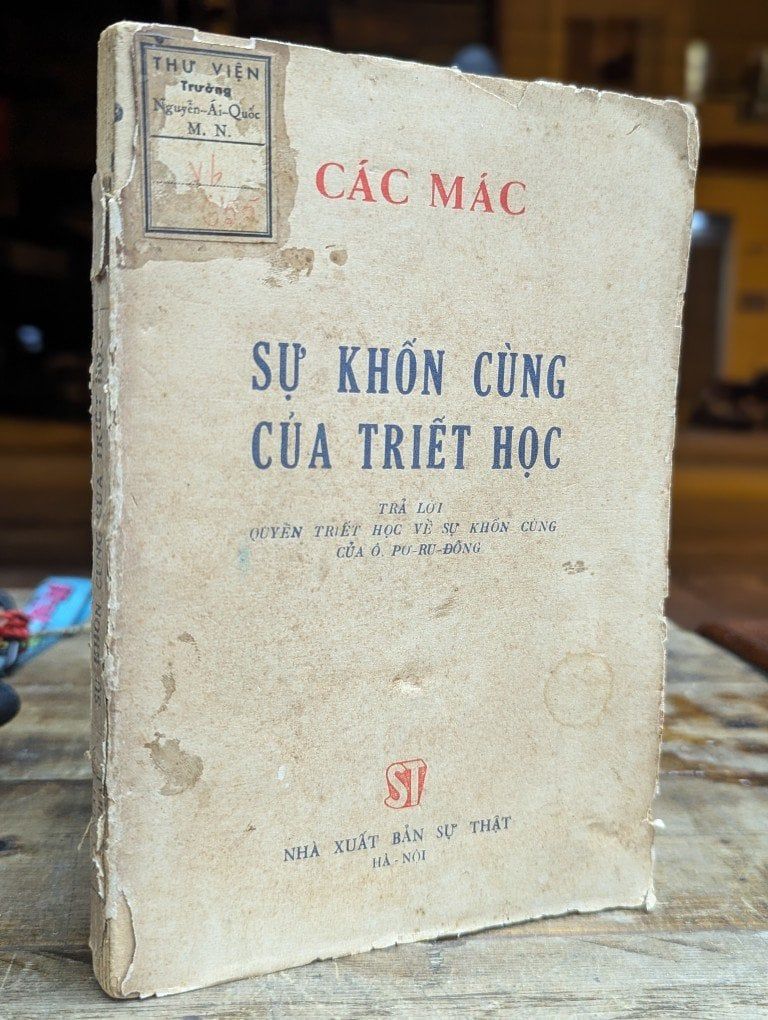 SỰ KHỐN CÙNG CỦA TRIẾT HỌC - CÁC MÁC – Momo Bookstore
