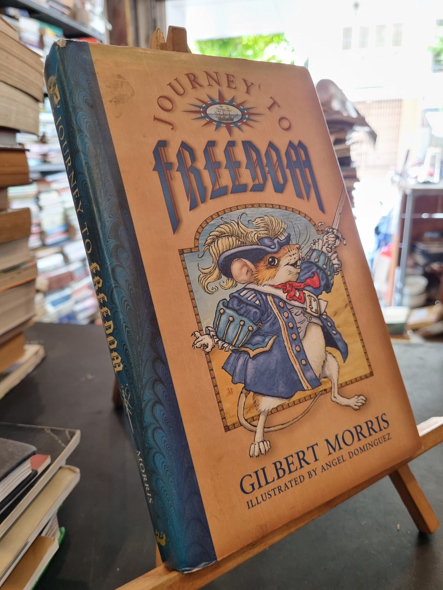 JOURNEY TO FREEDOM - Gilbert Morris (Illútrated by Angel Dominguez ...