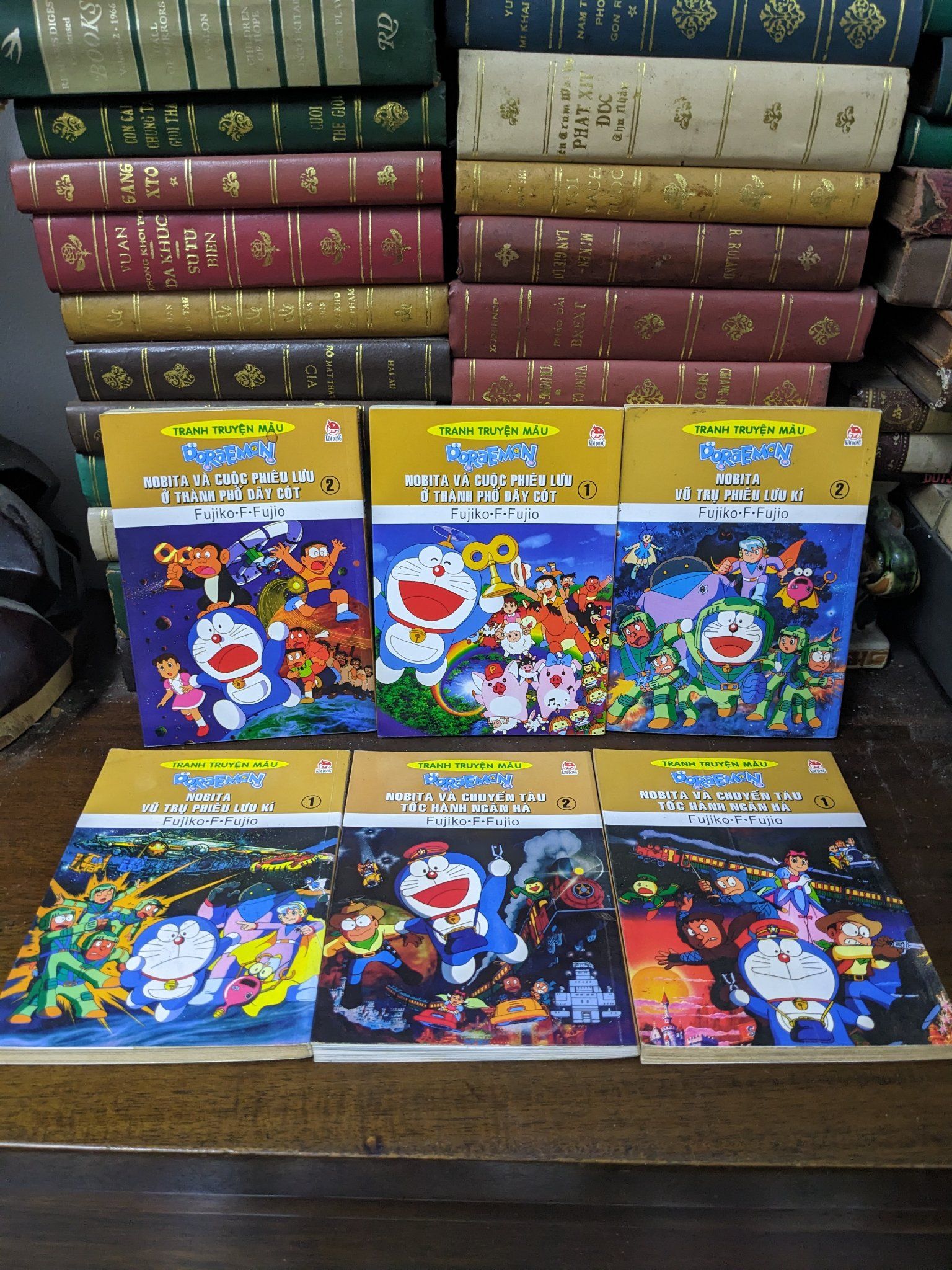 TRUYỆN TRANH Doraemon tranh màu - Fujiko F Fujio – Momo Bookstore