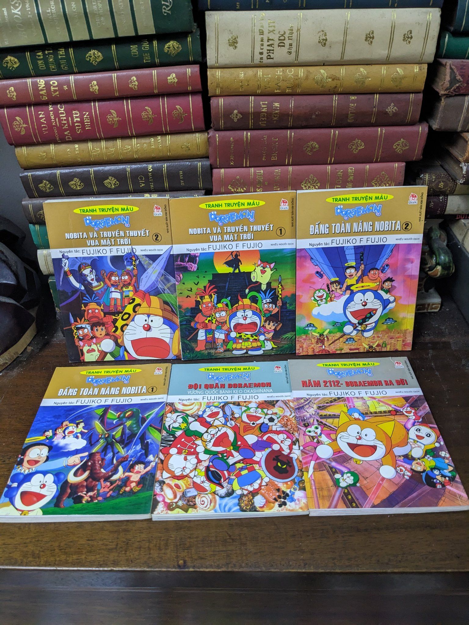 TRUYỆN TRANH Doraemon tranh màu - Fujiko F Fujio – Momo Bookstore