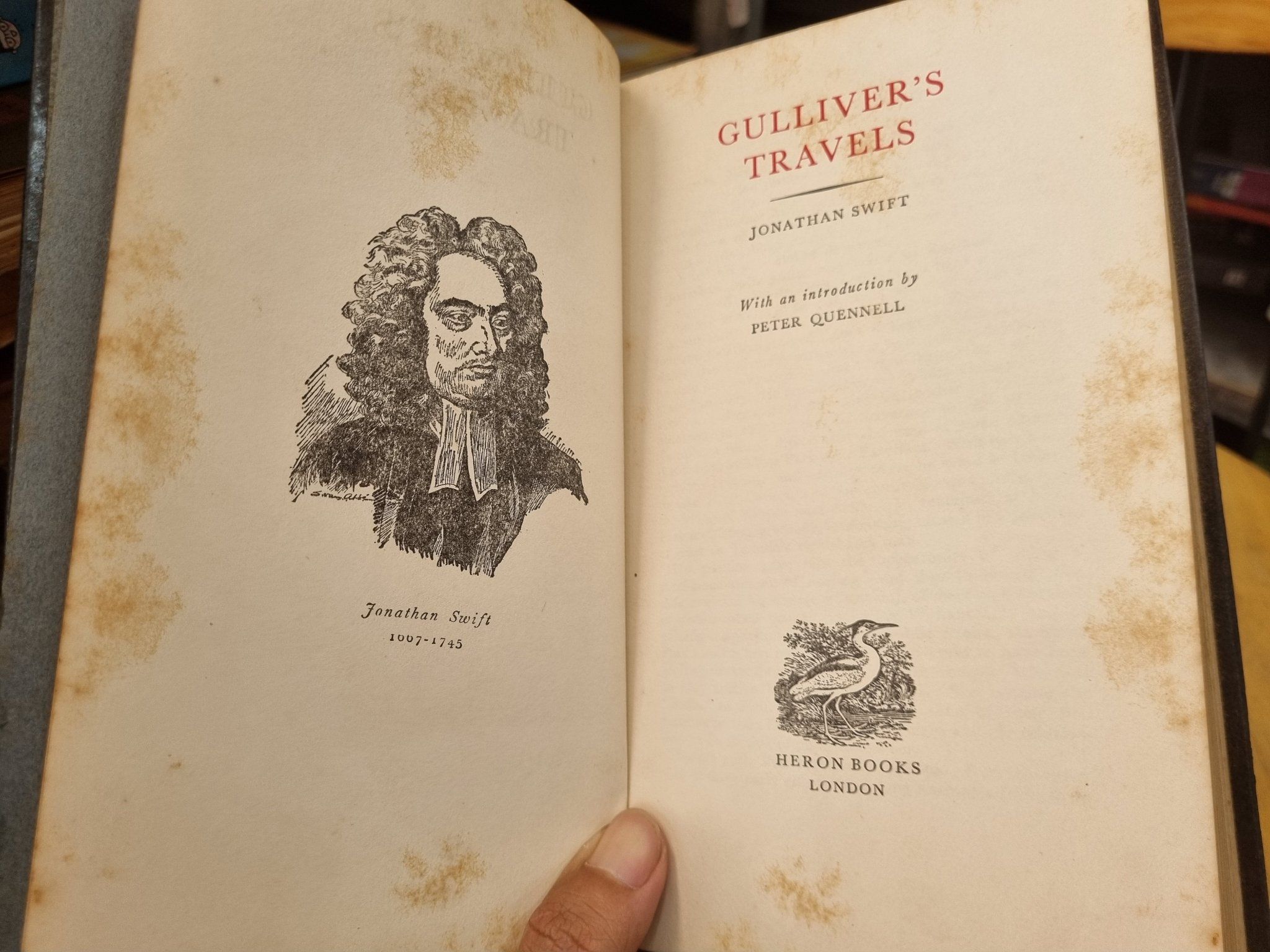 LITERARY HERITAGE COLLECTION : GULLIVER'S TRAVELS (JONATHAN SWIFT ...