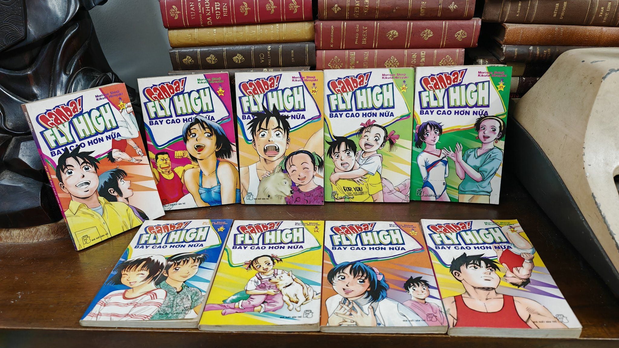 TRUYỆN TRANH Trọn bộ 39 tập Ganba! Fly High! – Bay Cao Hơn Nữa – MORIS ...