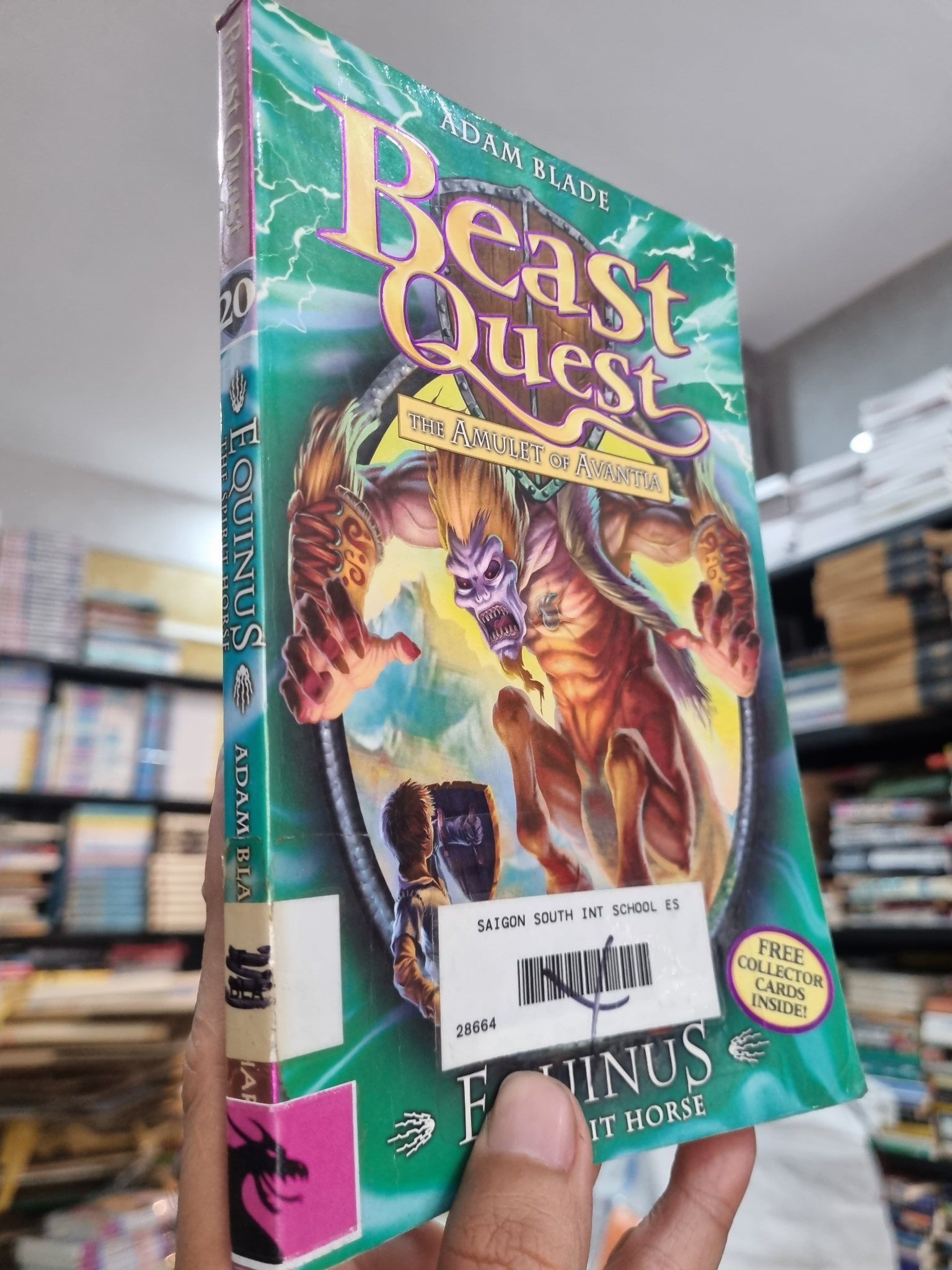 BEAST QUEST : THE AMULET OF AVANTIA - Adam Blade – Momo Bookstore