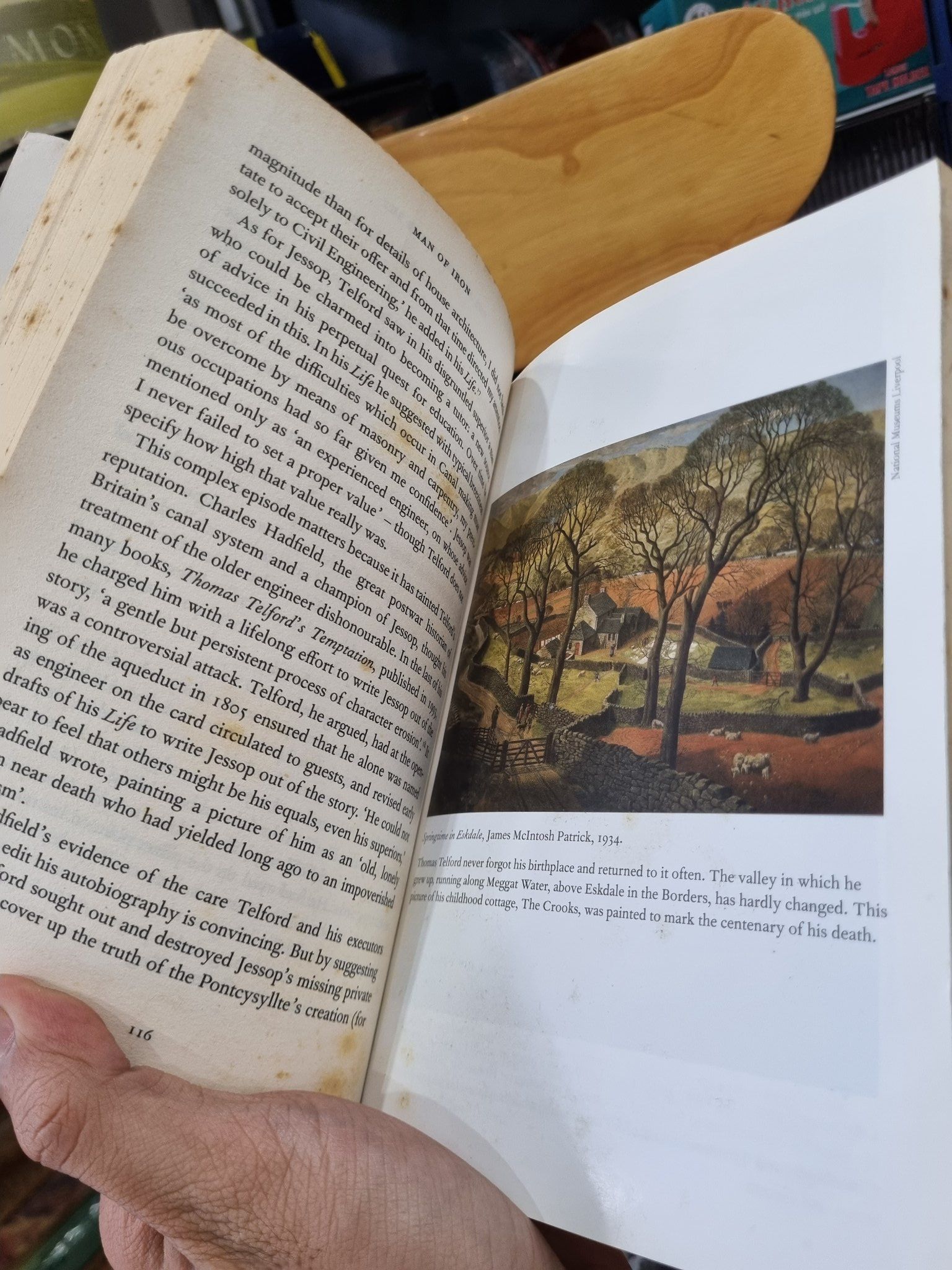 MAN OF IRON : THOMAS TELFORD AND THE BUILDING OF BRITAIN - Julian Glov ...