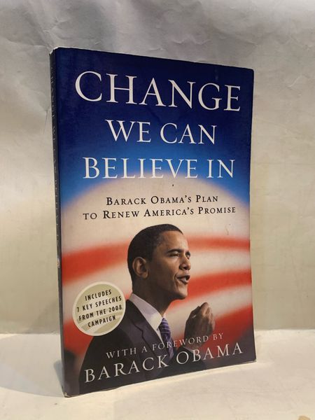 CHANGE WE CAN BELIEVE IN - Barack Obama – Momo Bookstore