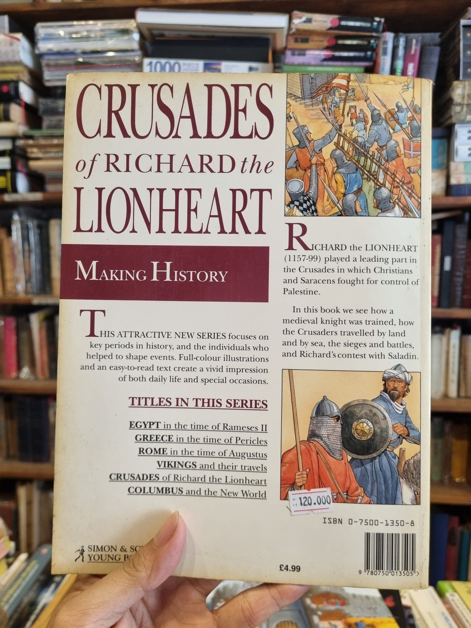 CRUSADES OF RICHARD THE LIONHEART (Making History) – Momo Bookstore