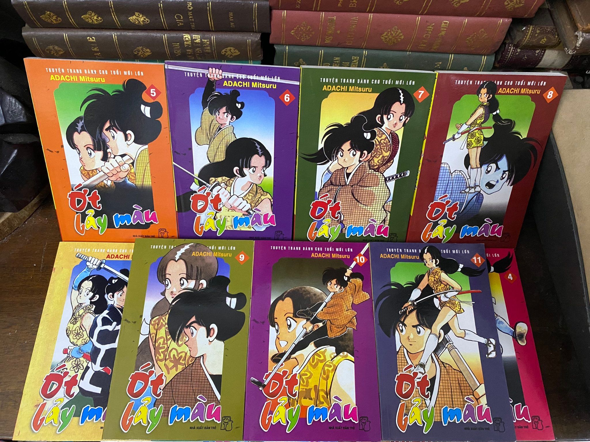 Truyện tranh Ớt Bảy Màu - Adachi Mitsuru (full 11tập) – Momo Bookstore