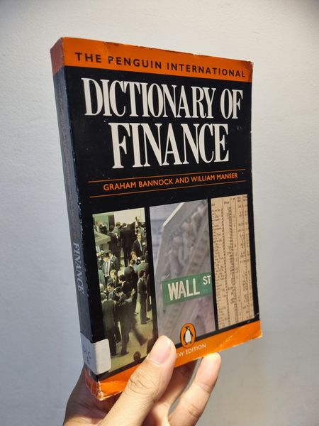 DICTIONARY OF FINANCE - Graham Bannock & William Manser – Momo Bookstore