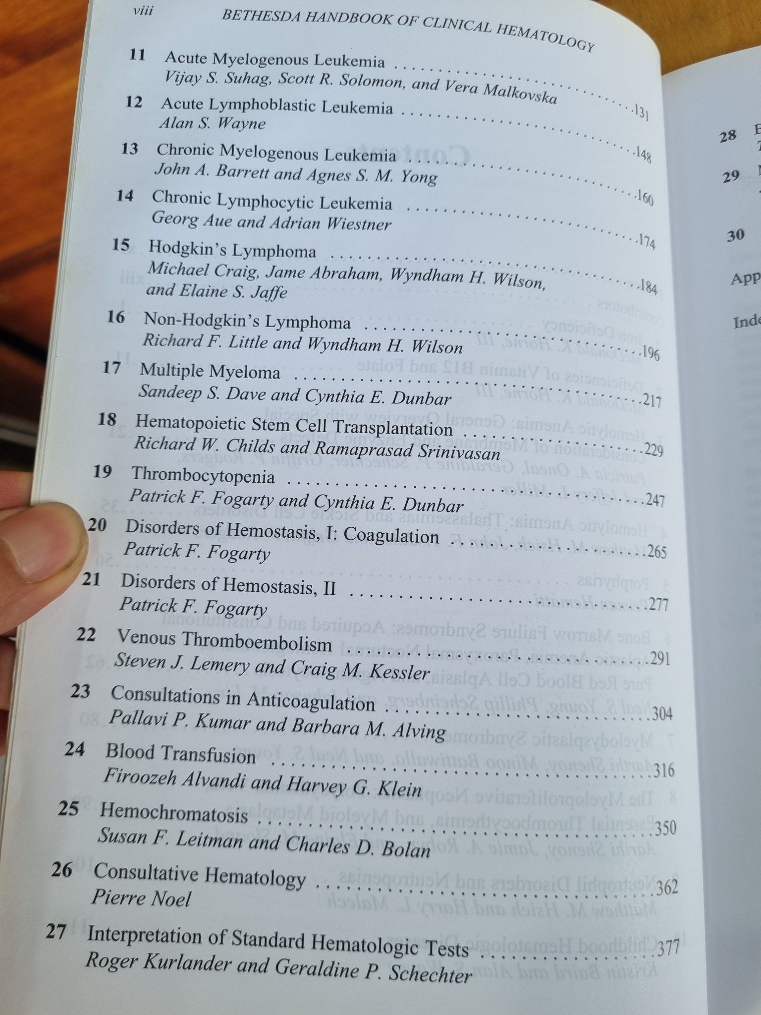 THE BETHESDA HANDBOOK OF CLINICAL HEMATOLOGY (2ND EDITION) - GRIFFIN R ...