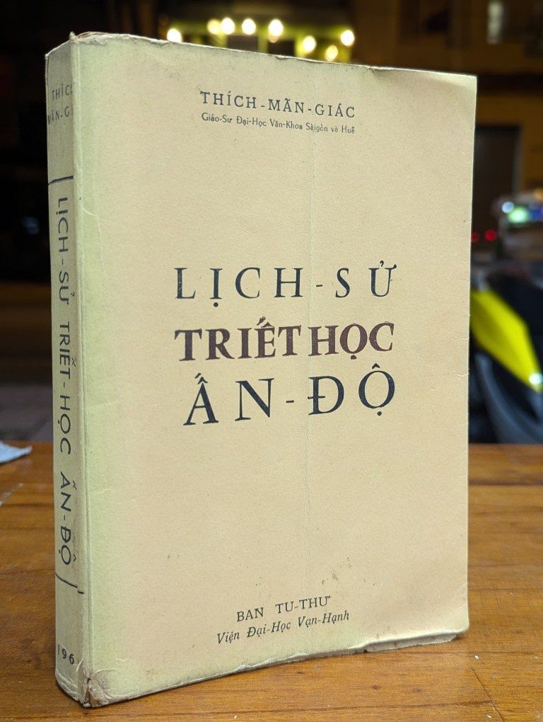 LỊCH SỬ TRIẾT HỌC ẤN ĐỘ - THÍCH MÃN GIÁC – Momo Bookstore