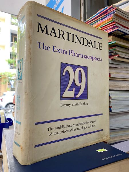 Martindale: The Extra Pharmacopoeia, 29 edition – Momo Bookstore