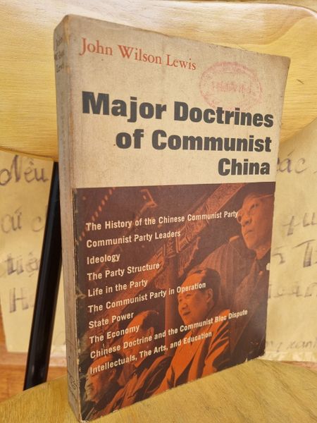 MAJOR DOCTRINE OF COMMUNIST CHINA - JOHN WILSON LEWIS – Momo Bookstore