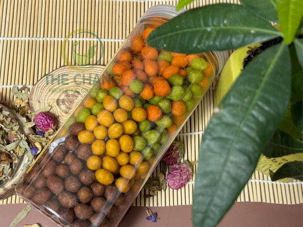 Đậu Phộng Da Cá Mix 4 Vị – Bánh Tráng The Chang