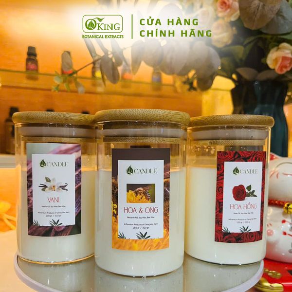 Nến thơm cao cấp Oking làm thơm phòng dễ chịu, đủ mùi lựa chọn – Oking ...