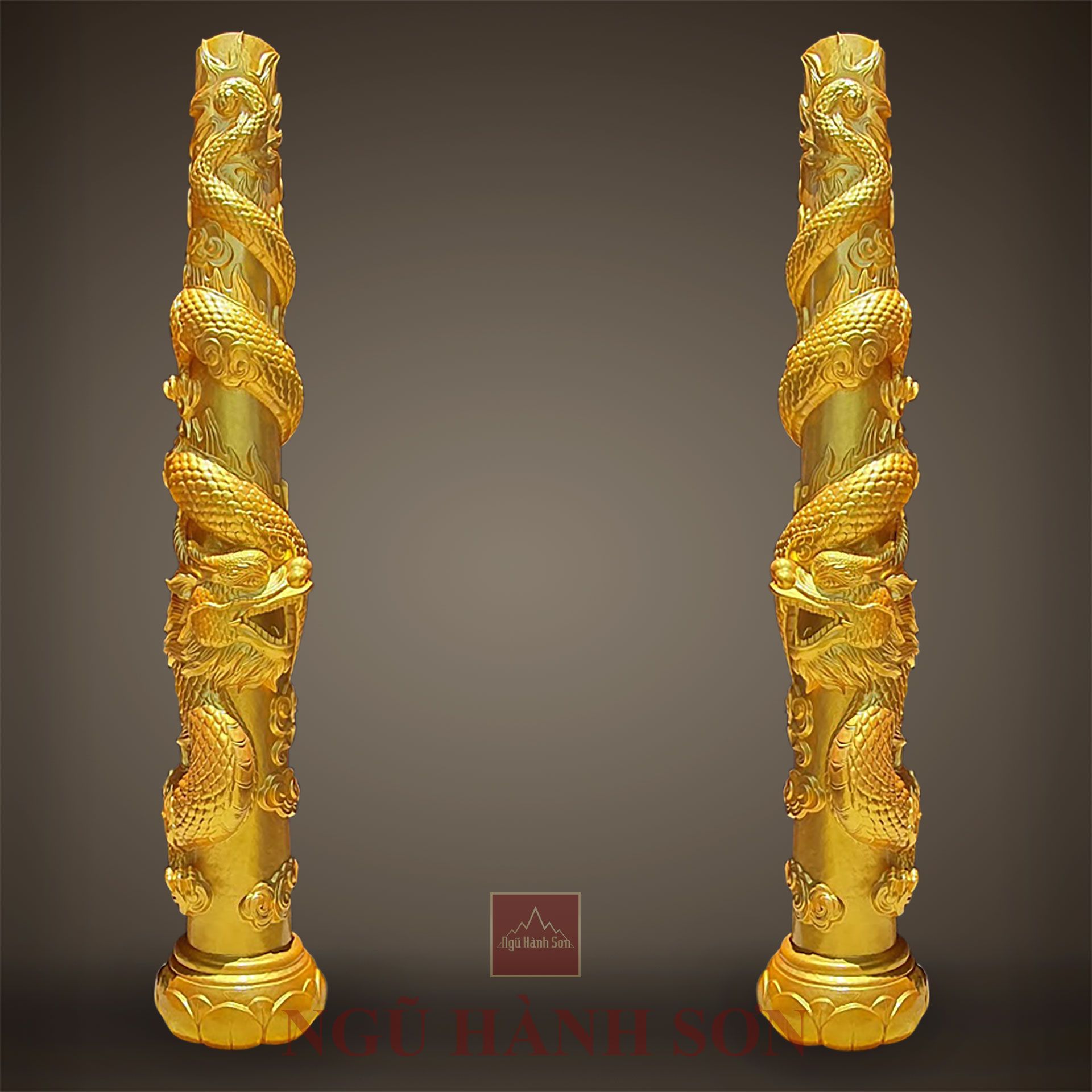 Cột Rồng - CR001 – Điêu Khắc Đá Ngũ Hành Sơn