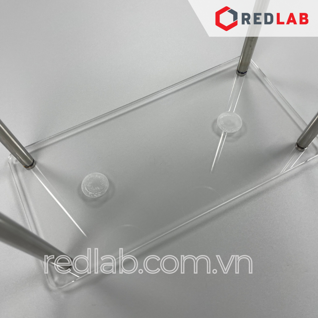 Phễu Imhoff 1000ml VITLAB code 75991, nhựa SAN, khoá PP, chia vạch - RedLAB Online-store