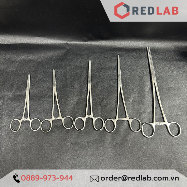 Pen / panh kẹp thẳng / cong Pakistan 12 14 16 18 20 24 cm, không mấu ...