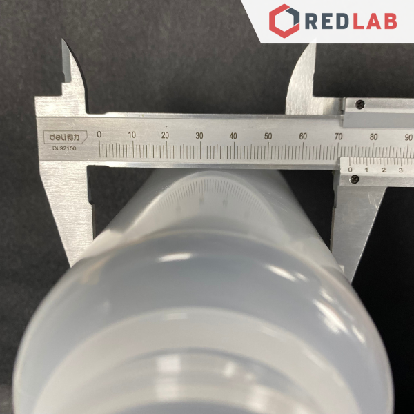 Chai nhựa PP trắng miệng rộng, nắp vặn BIOLOGIX 30 60 125 200 250 500 - RedLAB Online-store