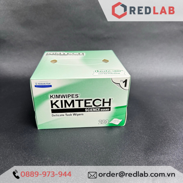 Giấy lau phòng sạch Kimwipes KIMTECH 34155 không bụi chống trầy - RedLAB Online-store