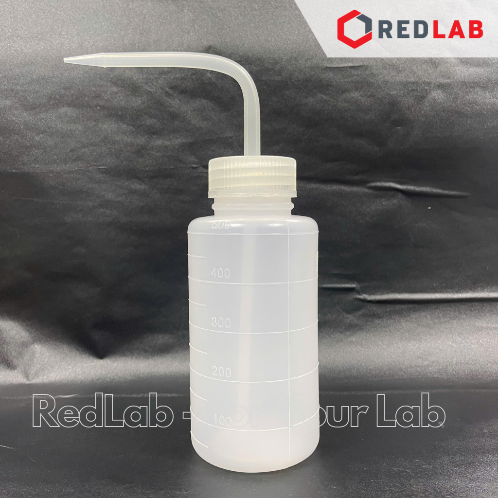 Bình tia nhựa LDPE miệng rộng ONELAB 250 500 1000 ml, có chia vạch - RedLAB Online-store