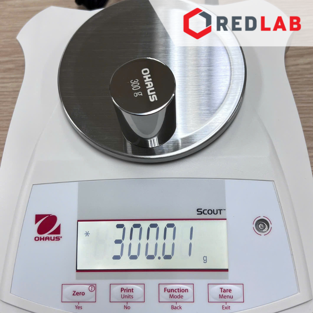 Cân kỹ thuật điện tử 1 số lẻ 6200g / 0.1g OHAUS SPX6201 chuẩn ngoại - RedLAB Online-store