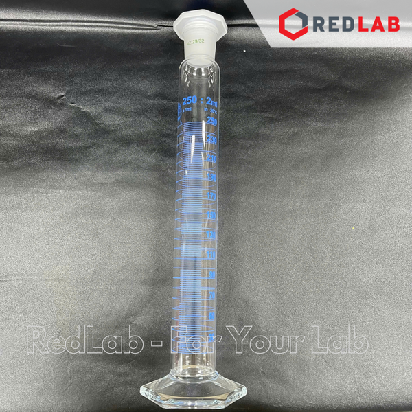 Ống đong thủy tinh nút nhựa SIMAX Class A 100 250 500 1000 ml - 24/29 - RedLAB Online-store