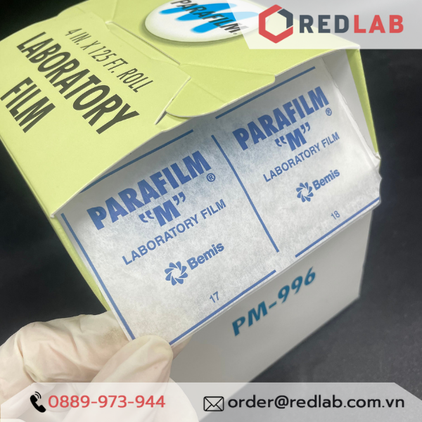 Giấy parafilm Amcor Bemis M PM996 cuộn 10.2cm*38.1m (4"x125') - RedLAB ...