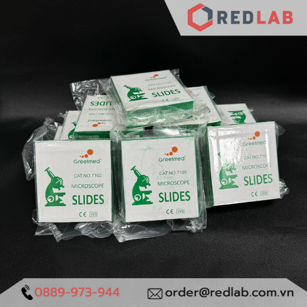 Lam kính hiển vi GREETMED trơn 7102 / nhám 7105 dày 1-1.2mm - RedLAB ...