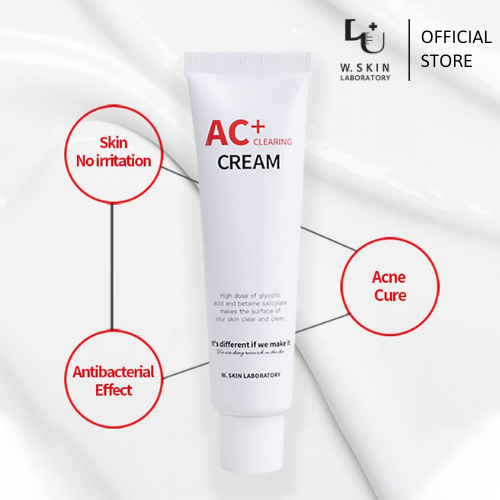 AC+ CLEARING CREAM (60ml) – W-Skin Laboratory