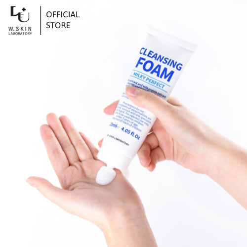 MILKY PERFECT CLEANSING FOAM (120ml) – W-Skin Laboratory
