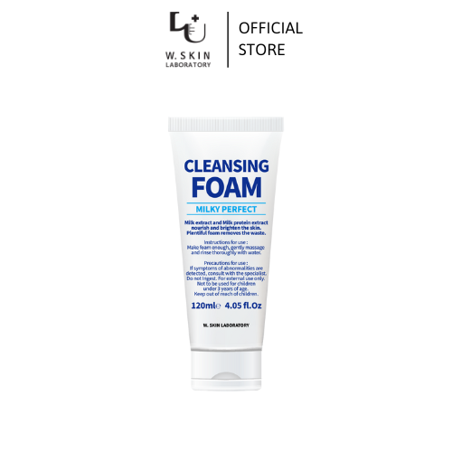 MILKY PERFECT CLEANSING FOAM (120ml) – W-Skin Laboratory